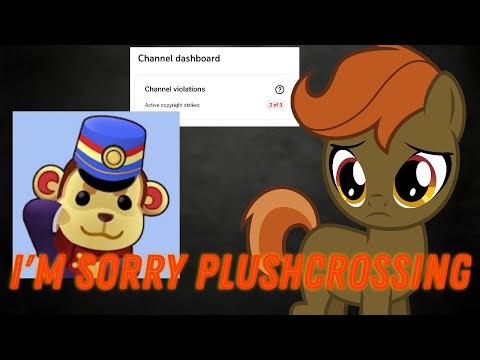 an apology for @PlushCrossing + channel update