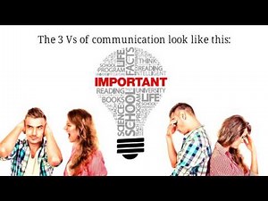 The 3 V's of Communication