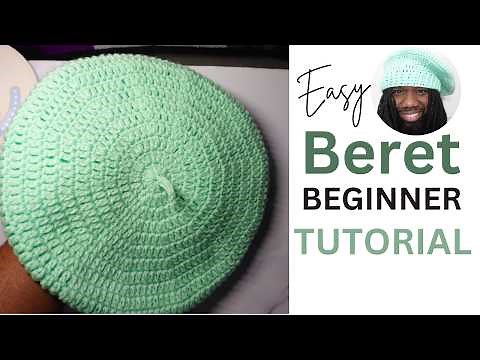 The FASTEST Way to Crochet a Beret You'll Actually Wear!