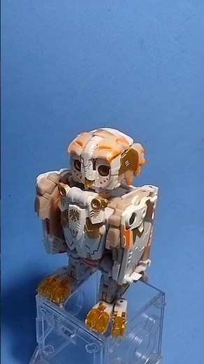 BeastBox 52 Toys White Noise : Transformable Cube to Owl Shaped Robot