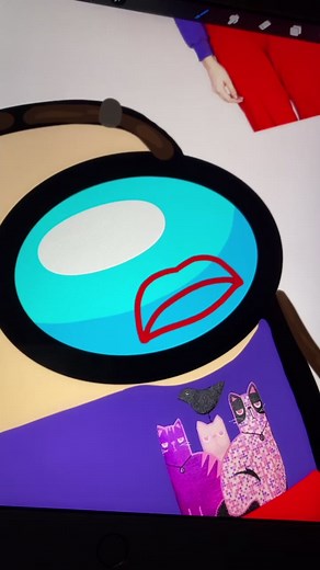 Miranda Sings Among Us Procreate Art TikTok