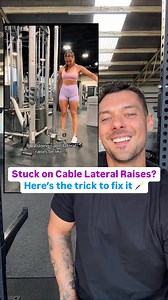 27K views · 371 reactions | Stuck on Cable Lateral Raises? Here’s The Trick To Fix It 彩 | Grant Lofthouse | Facebook