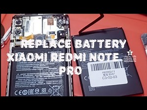How to change battery Redmi note 6 Pro