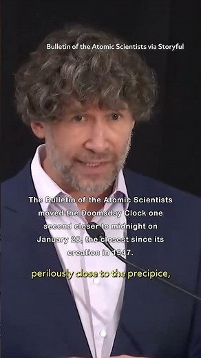 Scientists Move Doomsday Clock Toward Midnight