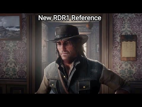 Did you notice this rare RDR1 reference John hears in RDR2 Free Mode four years earlier?