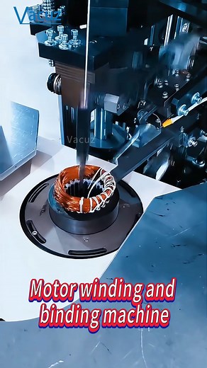 Factory Price Vacuz AC Motor Automatic Stator Wire Binding Thread Binding Machine Equipment Supplier #Vacuz #MotorWindingMachine #StatorWindingMachine #DroneMotorWindingMachine #DroneStatorWindingMachine #MotorMagnetsInsertionMachine #MotorShaftPressingMachine #RotorBalancingMachine | Vacuz Machine