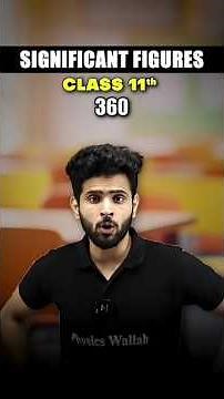 Significant Figures – Class 11 Physics Important Concept #physicsfundamentals