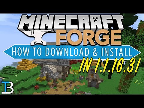 How To Download & Install Forge in Minecraft 1.16.3