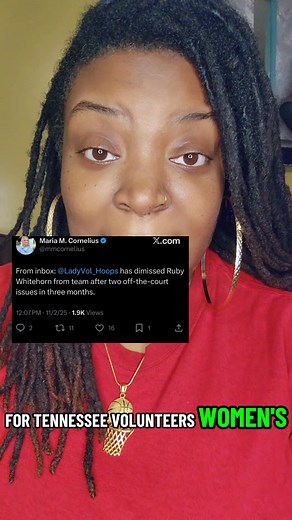 Ruby whitehorn was dismissed from the Tennessee volunteers women's basketball team. Due to two off court issues #kimcaldwell #ncaawbb #everyonewatcheswomenssports #womensbasketball #womenhoops | Bernadette Kirby