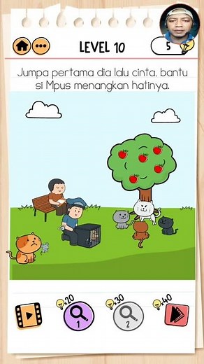 Brain Test 2 Tom's Adventure Level 10 Tom Has Fallen In Love In First Sight, Help Him Win Her Heart