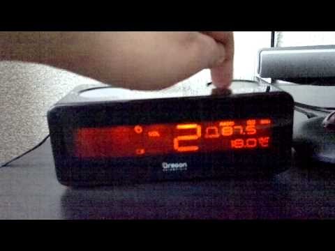 Oregon Scientific RRM 320P - Setting time from DCF-77