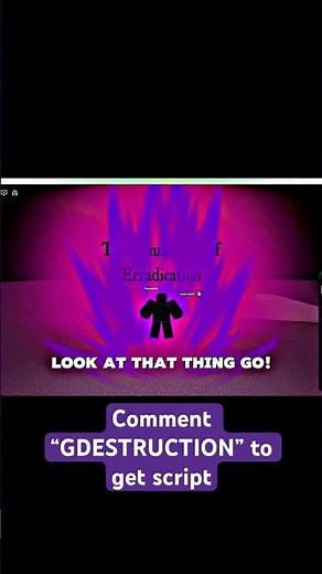 I Tried the God of Destruction Script in Roblox and THIS Happened