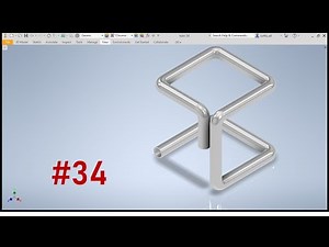 Tutorial Inventor Tuberia en 3D- Herramienta Barrido Sweep.