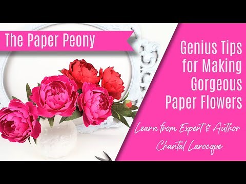 Paper Peony Tutorial
