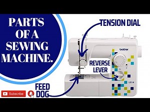 Know your sewing machine parts // sewing machine parts