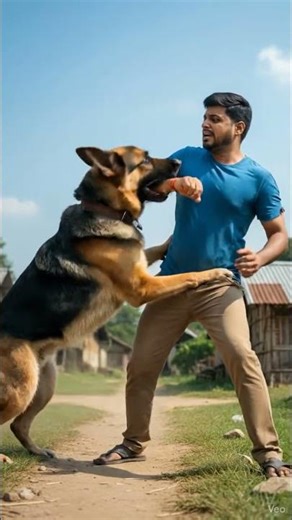 🚨 Dog Attacks Human | Shocking Real Footage 😱 #shortsfeed #viralvideo #animalbond #animallovers