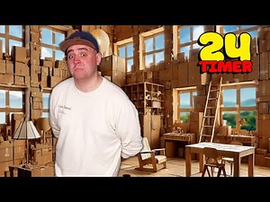 24 Timer i mit papkasse fort