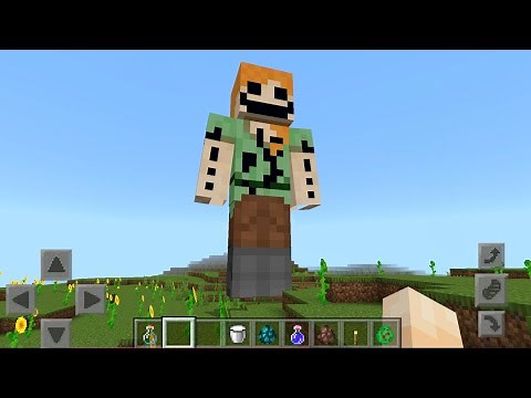 Giant Alex MOD in Minecraft PE