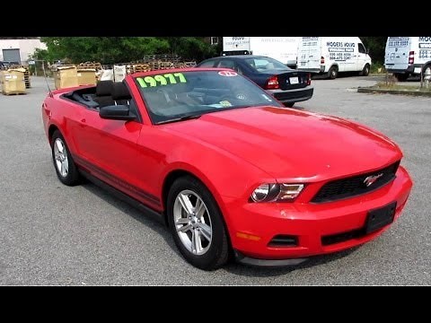 *SOLD* 2011 Ford Mustang V6 Convertible Walkaround, Start up, Tour and Overview
