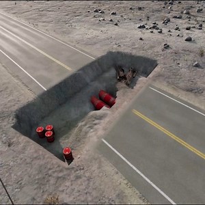 Cars VS Ditch Trap 2023 (943) #BeamNG.drive | H Gaming