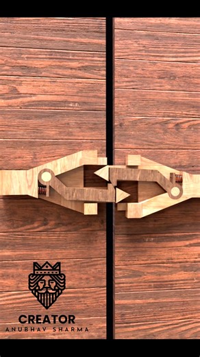 Creator Anubhav Sharma on Instagram: "Clever Wooden Latch #shorts #asmrvideo #asmrcommunity #ASMR #DIY #beautifulwoodworking #woodworker #woodworking #carpenter #woodworkingtips #woodworkingtools #woodworkingproject #woodturning #woodworkingwoman #woodworkingproject #woodworkshop#woodworkingskills #woodworkinglove #woodworkingplans #woodworkingcommunity #woodworkinglife #woodworkingfun #creativity #creative #woodworkingmachinery #woodworkingschool #woodworkinggirl #bestigwoodworking #popularwood