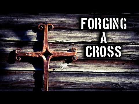 Forging a Split Cross from Copper Bar