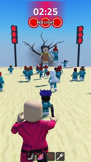 Thanos Play Red Light Green Light Game #roblox #prisonschool #prisonbreak