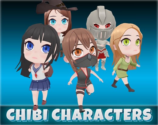 Chibi Characters by styloo