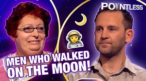 Follow contestants as they try to think of the most unique answers for categories such as ‘Famous Annes’, ‘Men Who Have Walked On The Moon’ and more! *Information correct at time of recording*. | Pointless