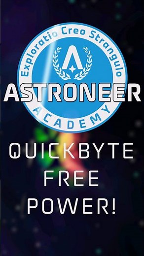 Free Power - Astroneer Academy 104 QuickByte #astroneer #astroneerguide