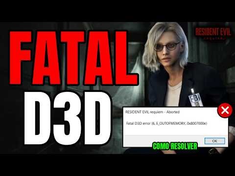 Como Resolver Fatal D3D Error no Resident Evil Requiem no PC (Guia Completo)