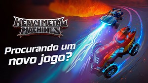 Vamos jogar? Heavy Metal Machines é grátis, multiplayer e online! Se você gosta de carros, batalha e velocidade, jogue agora! | Heavy Metal Machines