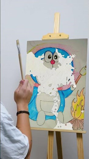 easy drawing for bigner #viral #shorts #doremon