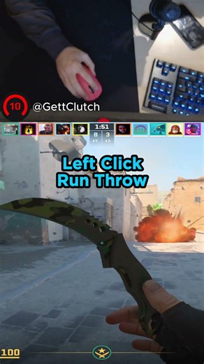 CS2 - Fast Mid Utility on Dust2 #cs2 #csgo #counterstrike #cs2clips #faceit