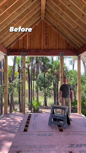 Get the look you love with #84Lumber and TimberTech. 🌟 Timbertech’s Vintage Coastline Tongue and Groove pairs perfectly with the #coastal vibes of Philip or Flop’s #SummervilleSC porch. Experience the lasting beauty of #Timbertech, available at #84Lumber. 📍🛠️ | 84 Lumber Company