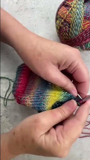 Sock Knitting on Mini Circular Needles
