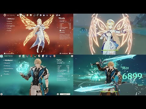 NEW VARKA AND NICOLE GAMEPLAY MAJOR UPDATES! | GENSHIN IMPACT