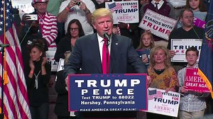 "I hear we set a new record for this building, and by the way, I didn't have to bring J-Lo or JAY Z." Donald J. Trump remarked about Hillary Clinton's rally in Cleveland, Ohio, complete with a Beyoncé performance. http://cnn.it/2foF4Aw | CNN