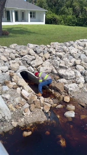 Besides monitoring levels at our water control structures, our Department of Public Works crews are working to clear culvert pipes to ensure a smooth stormwater flow. In addition, the vegetation in retention ditches (R-ditches) is mowed to maintain proper hydraulic function: - Six mowing cycles per year for R-ditches accessible with traditional mowing equipment - Two mowing cycles per year for those not accessible with traditional equipment The City also mows roadside swales: - Swales on local r