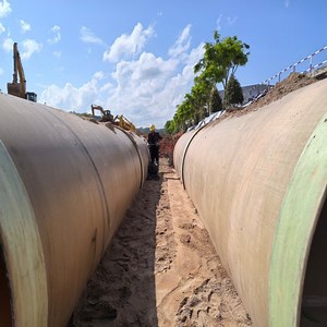 [Hot Item] Centrifugal Casting GRP Pipe for Microtunneling and Infrastructure Projects