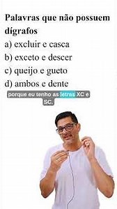 Dígrafos #portuguêsdozero #portuguêsconcursos