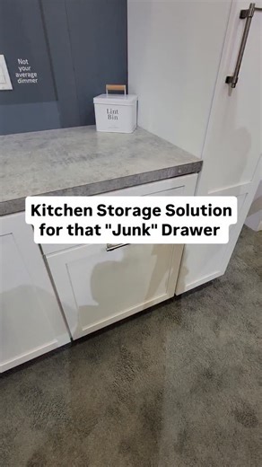 Nestorations | Interior Design | Real Estate Investor on Instagram: "Who says that kitchen "Junk" drawer can't be pretty and organized? When everything has a proper place in your kitchen (even the junk;) you'll feel so much better and more organized. With your kitchen remodel make sure to take the time to carefully plan the storage details. I promise it'll be worth it! And genius storage solutions like this from Rev-A-Shelf Will make it a little easier. 👉Comment KITCHEN for my free Kitchen Plan