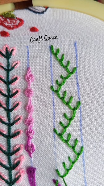 Feather Stitch|| Feather Stitch Tutorial For Beginners ||