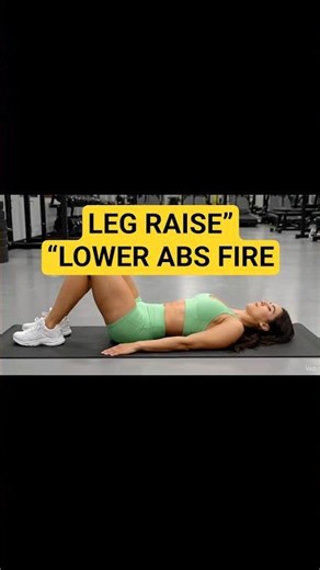Step 4 – Lying Leg Raise | Tighten Lower Abs Fast (2 Rounds) #shorts