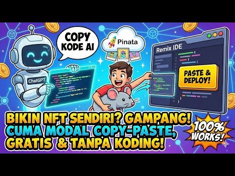 Tutorial Deploy NFT Paling Dasar: Cuma Copy-Paste Kodingan AI (100% Works)