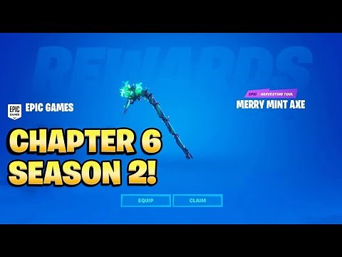 How To Get MINTY PICKAXE for FREE in Fortnite! (Chapter 6 Season 2)!