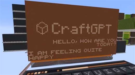 Möt Craft GPT – AI-chattbot byggd i Minecraft