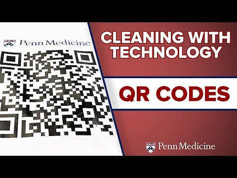 Cleaning With Technology: QR Codes