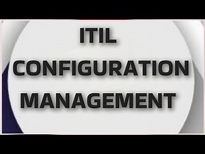 ITIL Configuration Management S-1