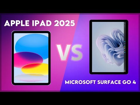 Apple iPad 2025 vs Microsoft Surface Go 4 Comparison